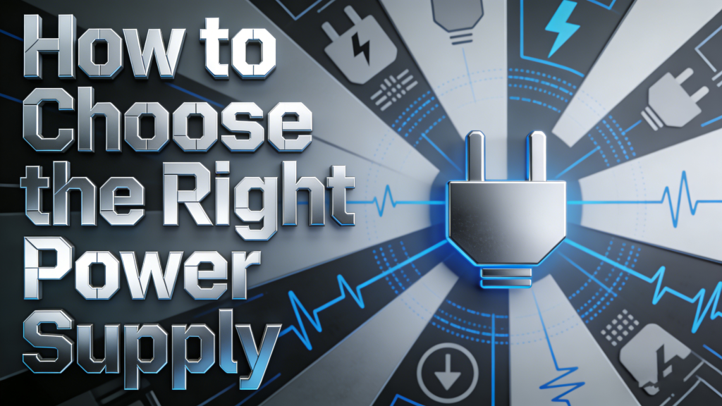 How to Choose the Right Power Supply - suntop